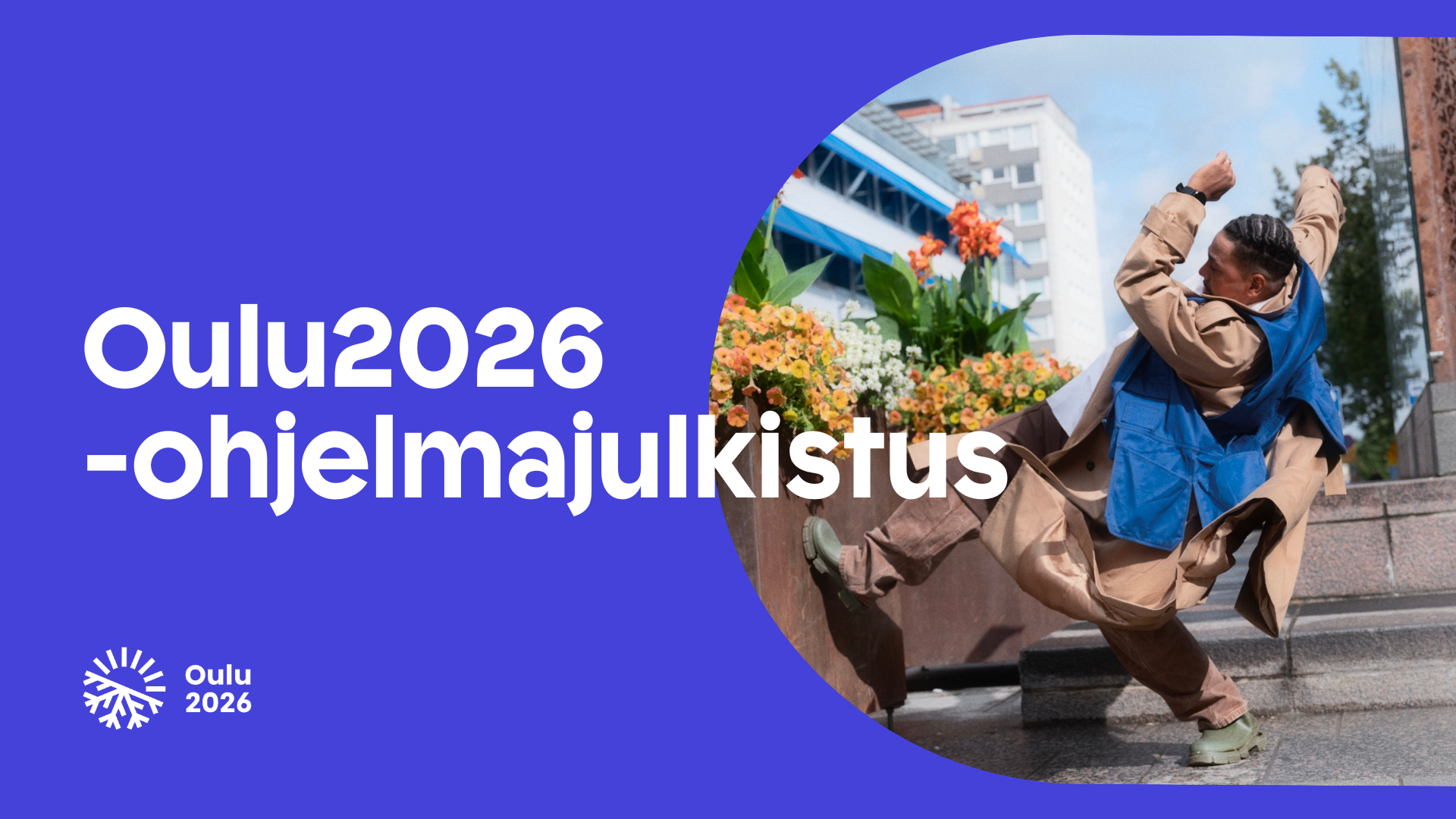 Seuraa suorana Oulu2026-ohjelmajulkistusta 15.1.2025